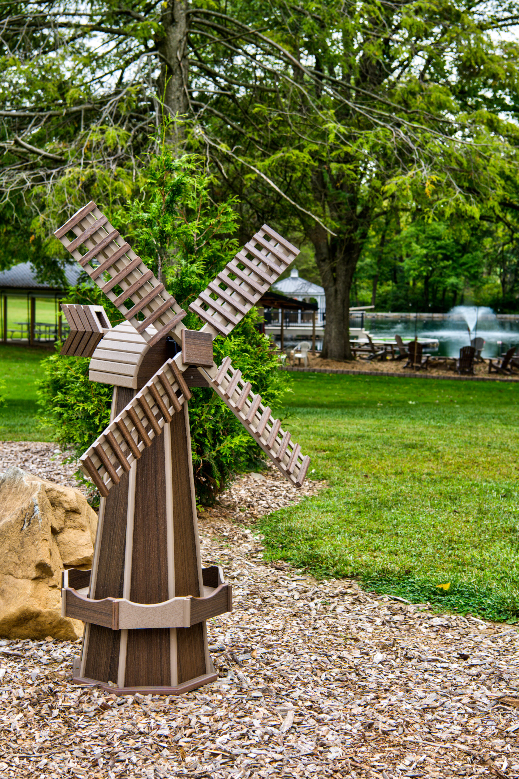 Medium Poly Windmill - Woodland Amish Products